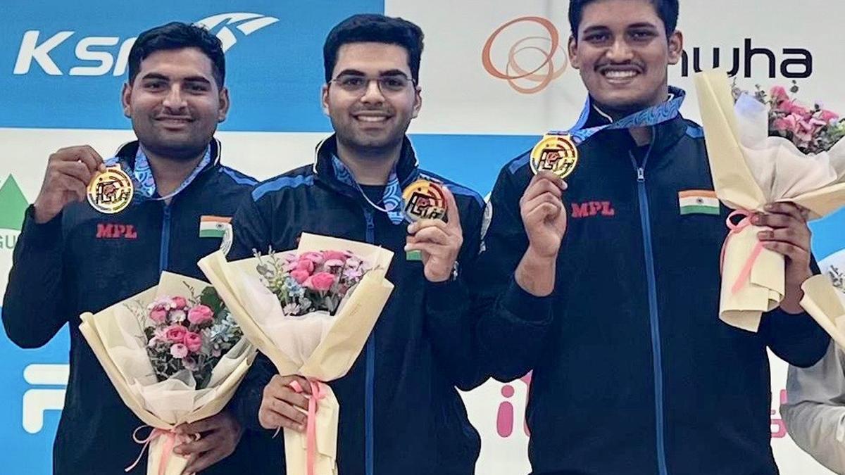 Asian Airgun Championship: Indian men, women wins gold medals in air rifle team events - Sportstar